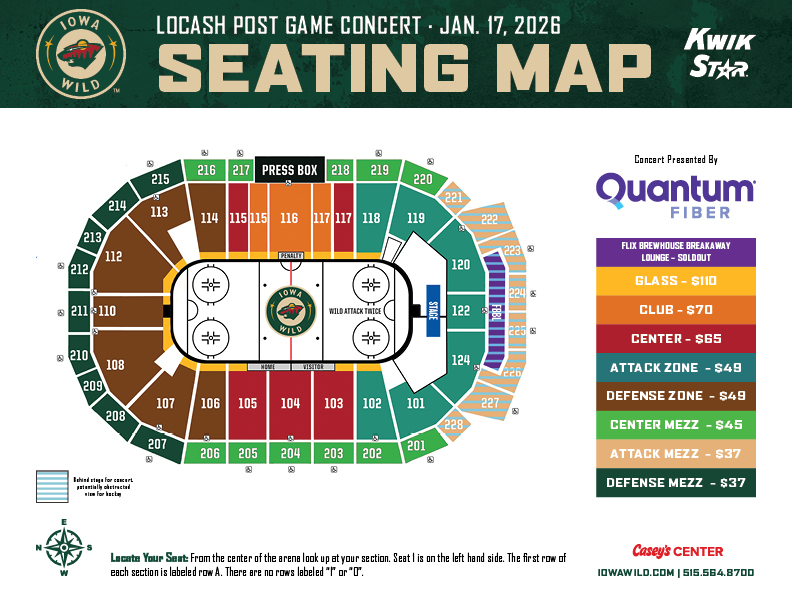 Iowa Wild | Iowa Events Center